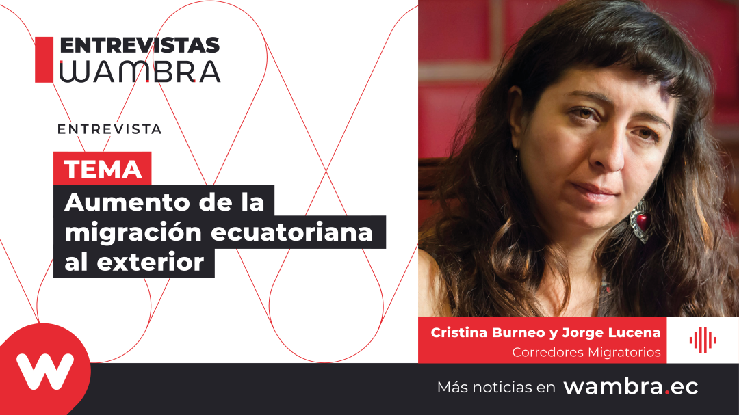 Cristina Burneo y Jorge Lucena: “En 2021, 36 mil familias migraron y 15 ...